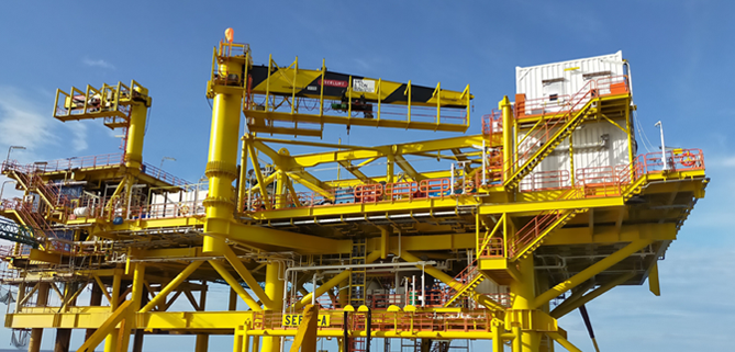 TLP Malikai Deepwater Project-伊昇起重机（上海）有限公司